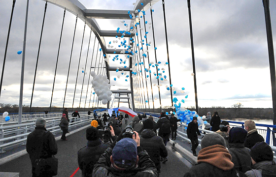 Nowy most otwarty! | www.torun.pl
