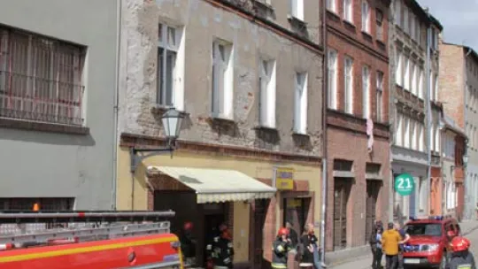 Wybuchła butla z gazem | www.torun.pl